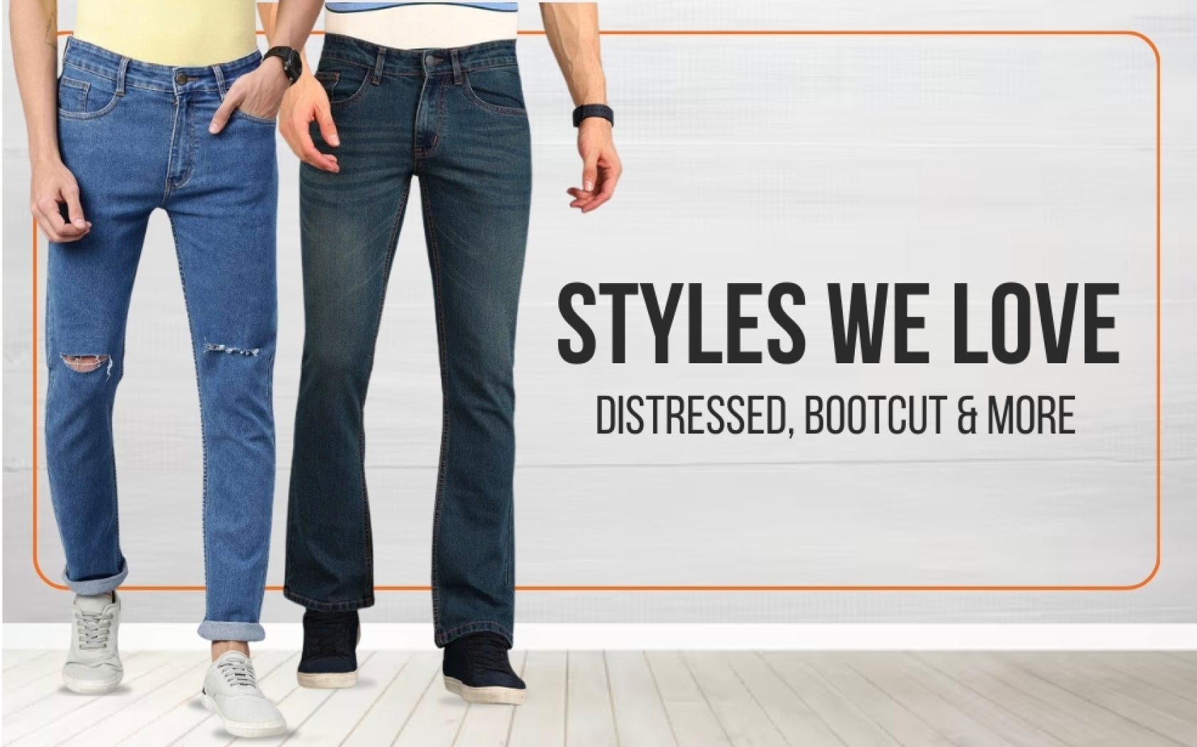 Trending Jeans - Bootcut, Distressed & more – Urbano Fashion