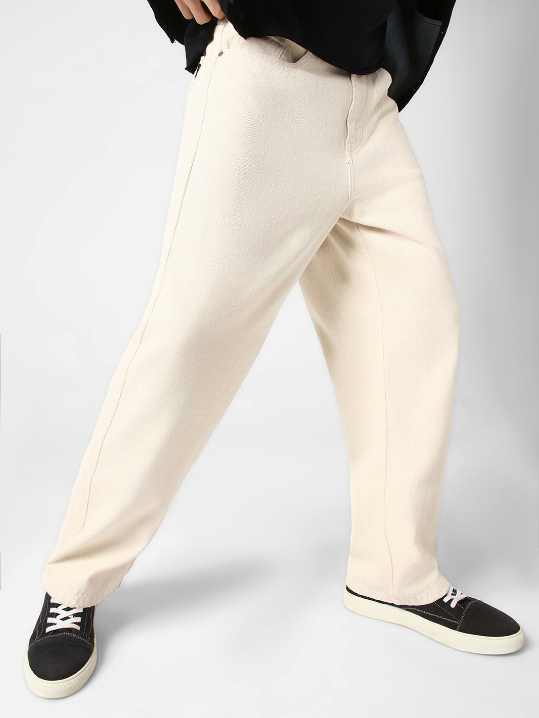 Shop White Baggy Pants | White Baggy Pants Men - Upto 55% OFF | Urbano ...